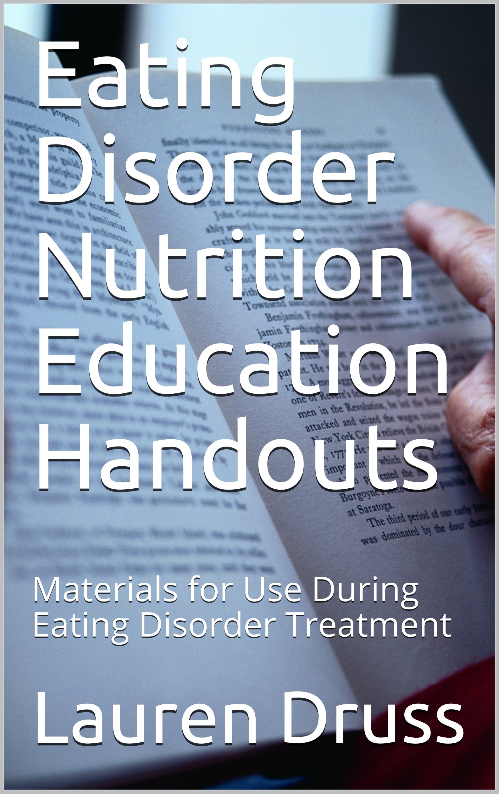 Buy Eating Disorder tion Education Handouts: Materials for Use During ...