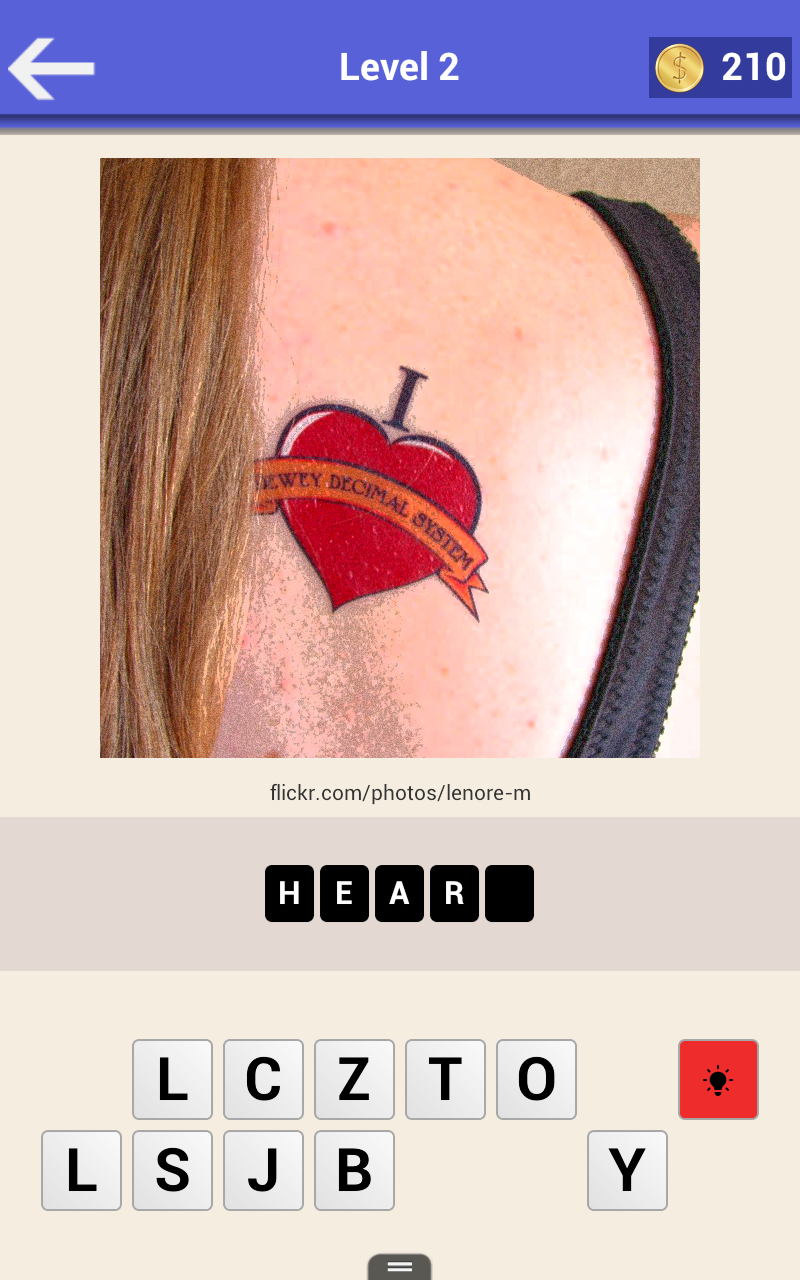 Guess the Tattoo Quiz - App on Amazon Appstore