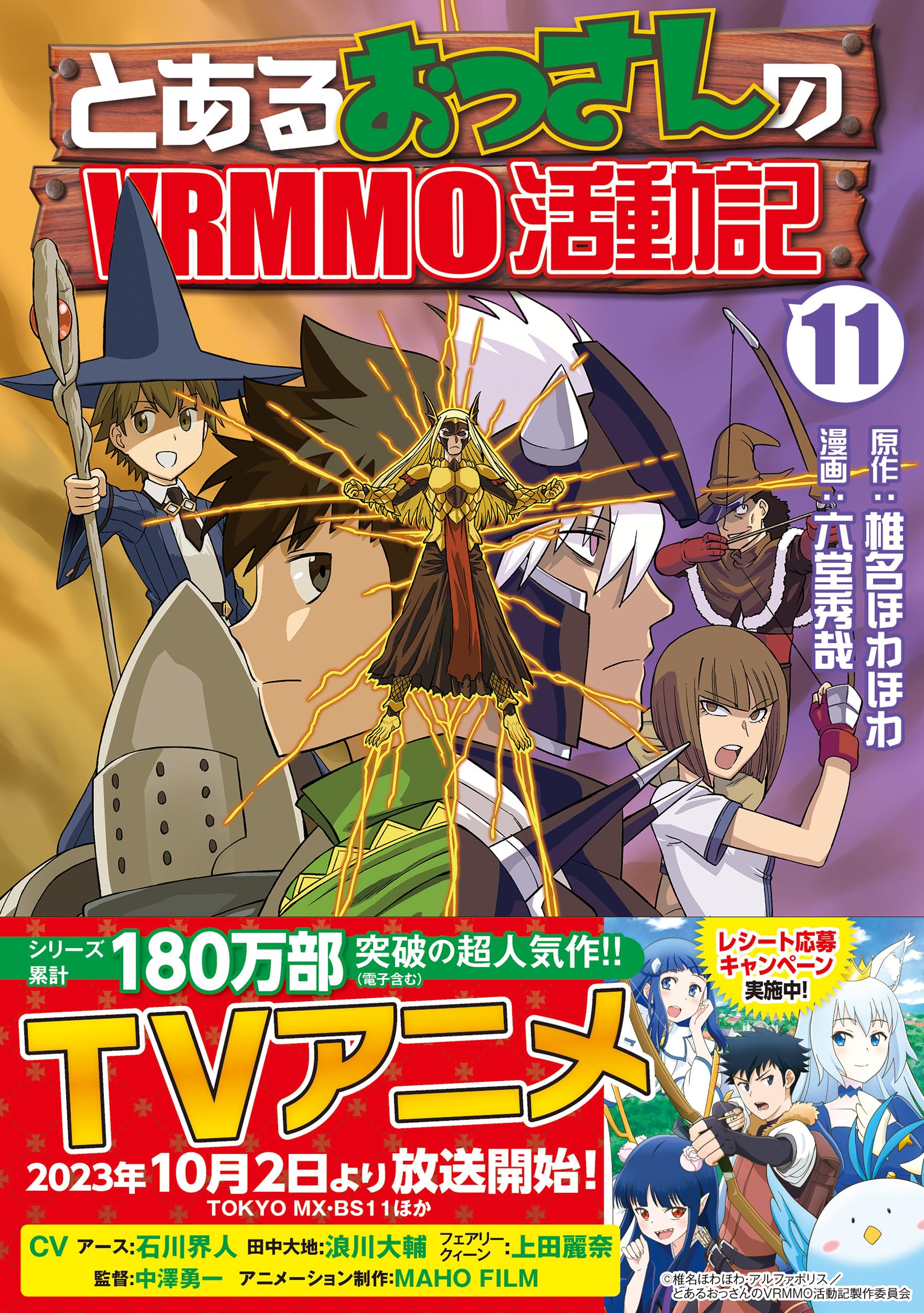 とあるおっさんのVRMMO活動記 (11) (アルファポリスCOMICS) | 六堂秀哉, 椎名ほわほわ |本 | 通販 | Amazon