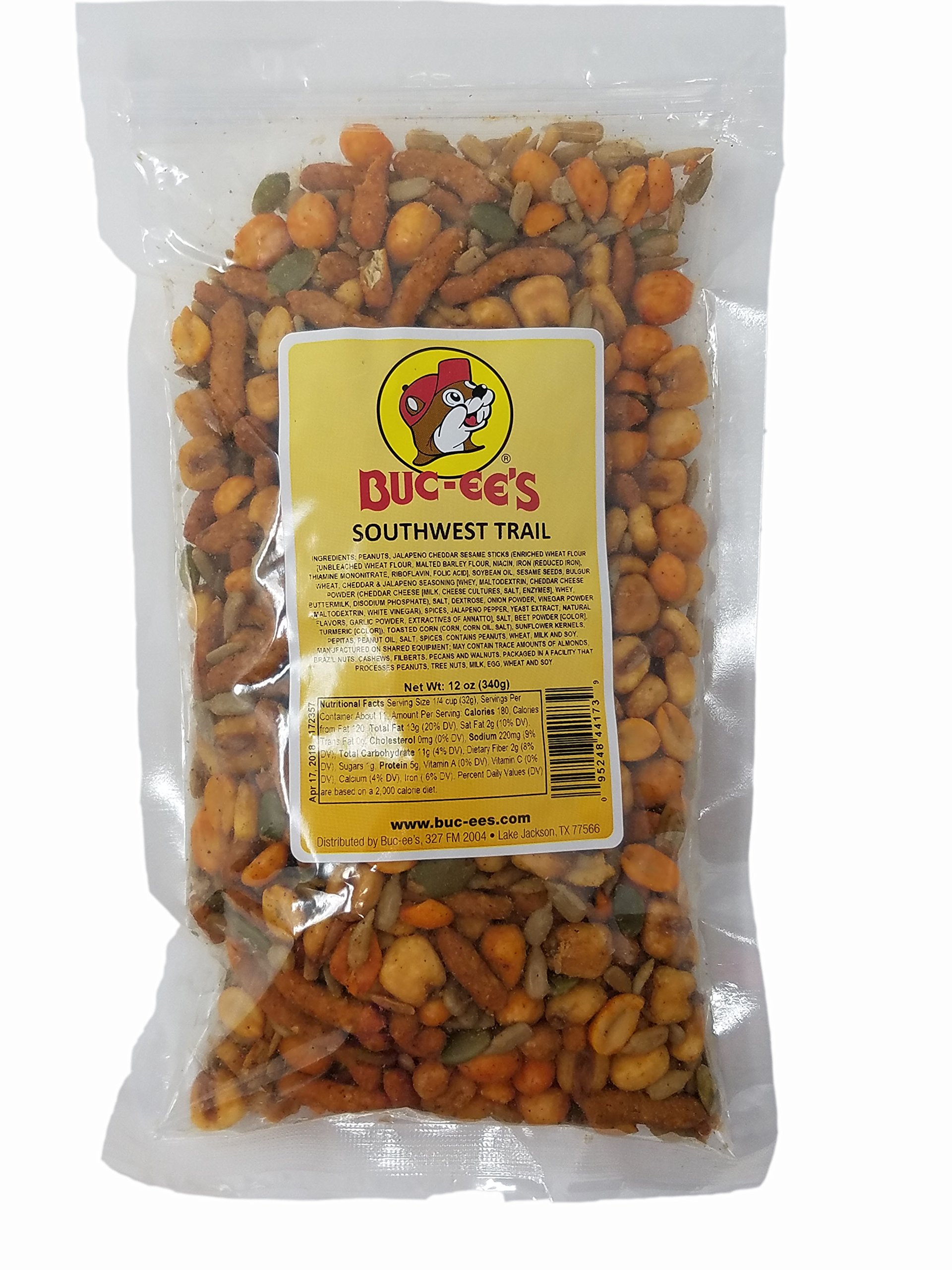 Buc-ees Beaver Famous Southwest Trail Mix With Jalapeno Cheddar 12 Oz ...