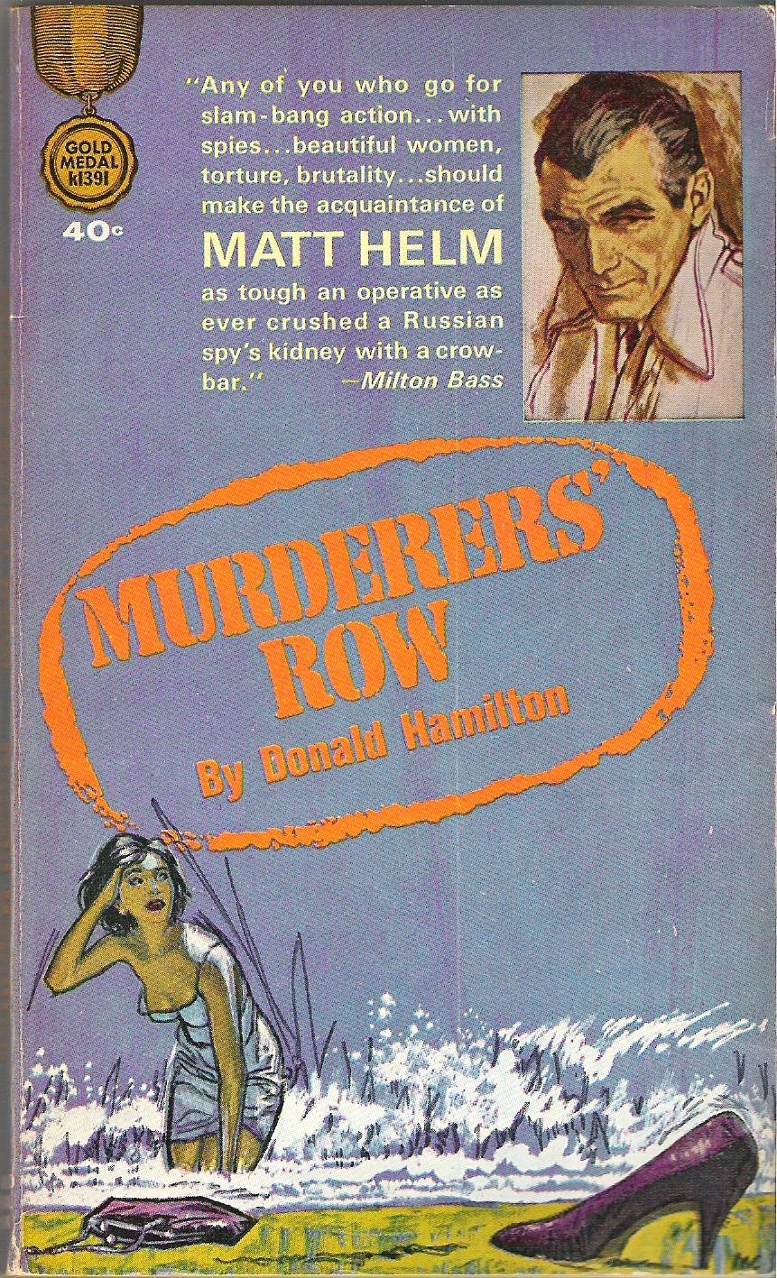 Murderer's row (Gold Medal books): Hamilton, Donald: Amazon.com: Books