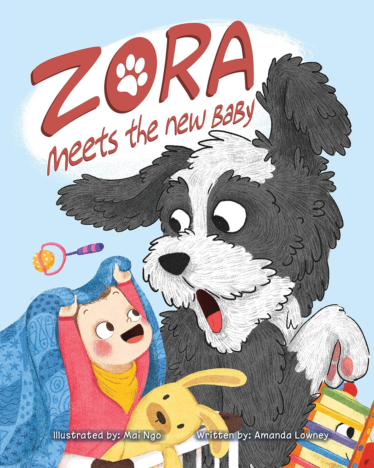 Zora Meets The New Baby (Zora The Water Dog Book 2) eBook : Lowney ...
