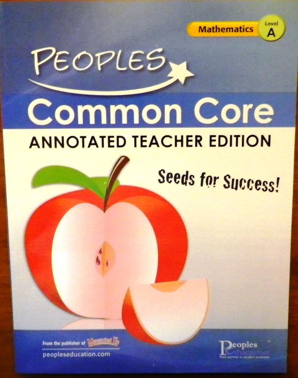 Amazon.com: Peoples Common Core Mathematics, Level A, Teacher's Edition ...