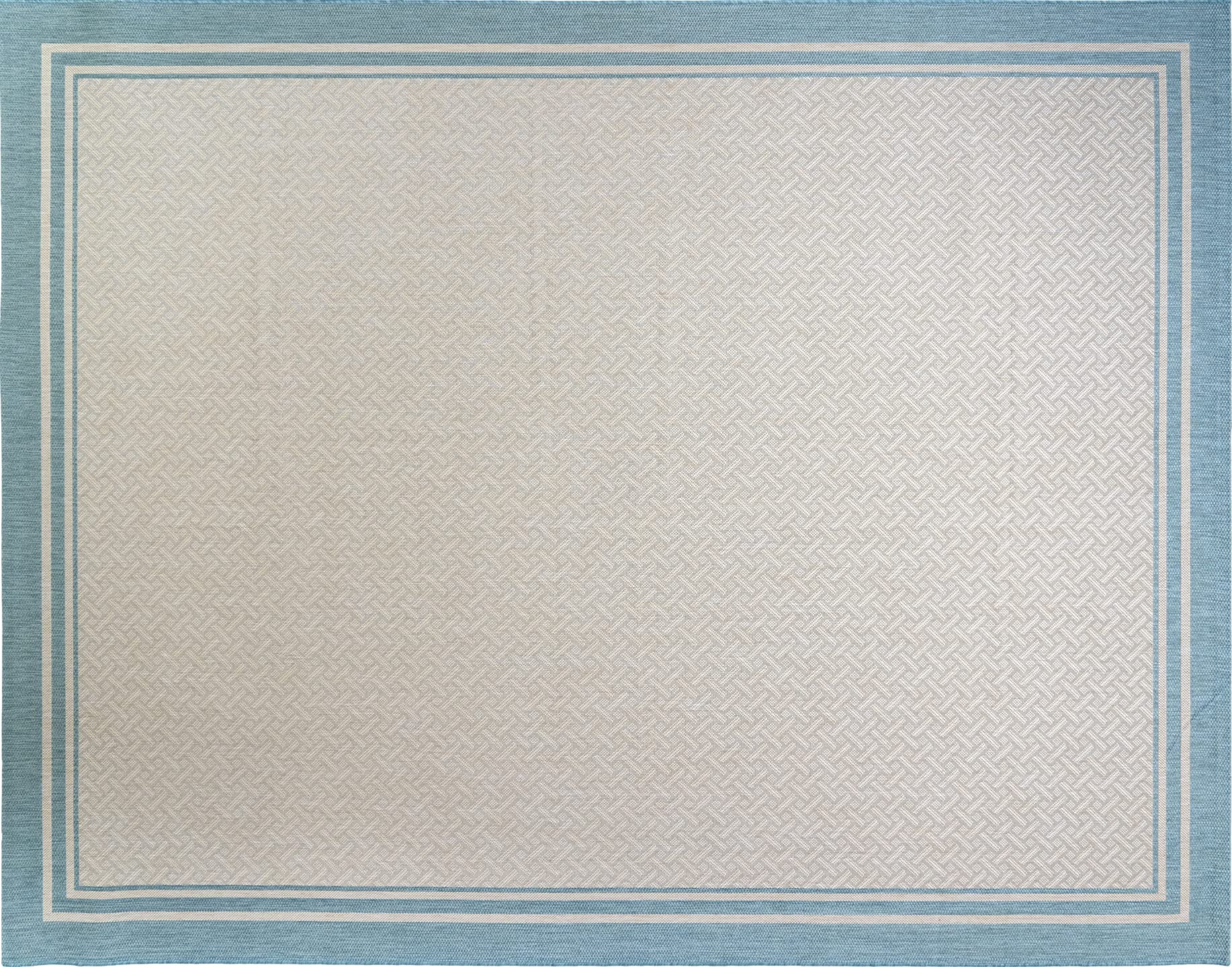 Gertmenian 21563 Outdoor Rug, Border Aqua Blue 5x7 S for sale | Mesa ...