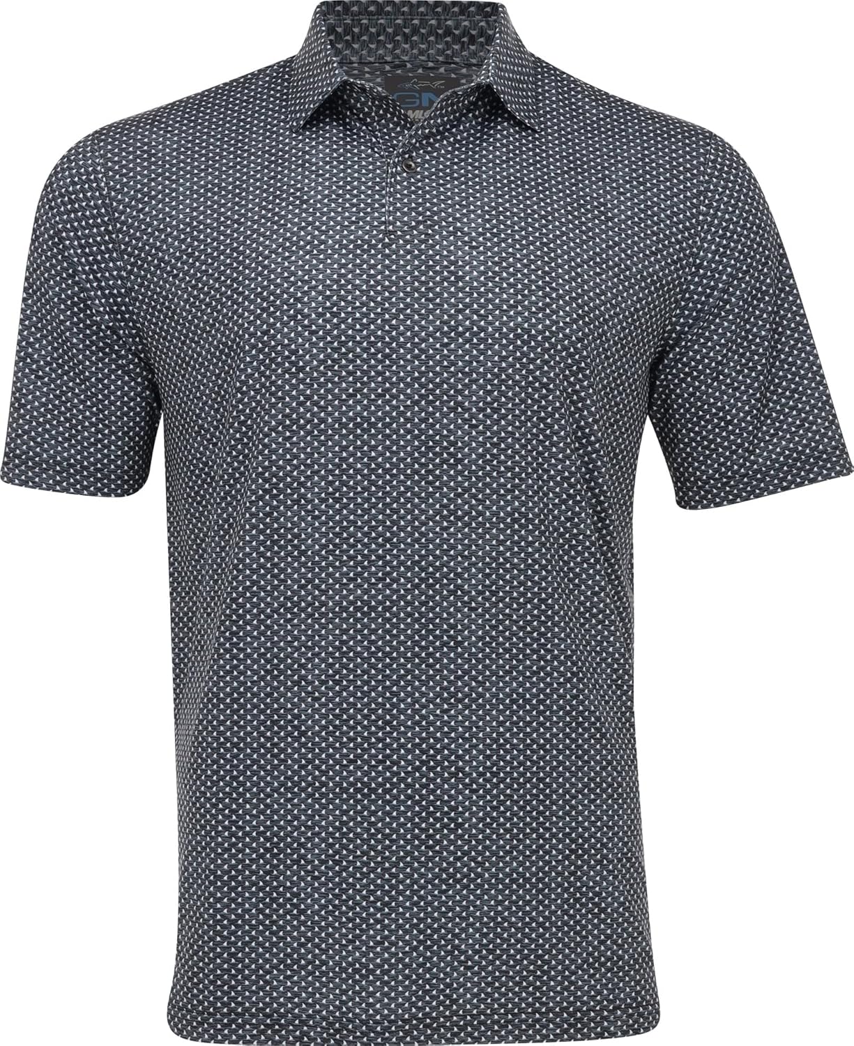 Amazon.com: Greg Norman Gn Collection Men's Micro Shark Fin Golf Polo ...