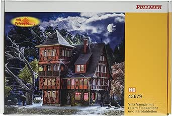 Amazon.com: Busch 43679 Villa Vampire HO Scale Model : Arts, Crafts ...