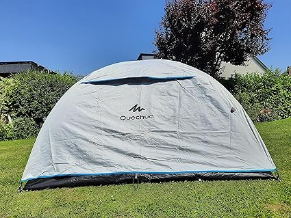 Quechua Arpenaz 2 Ployetser Fresh and Black Tent - 2-Man, (120 X 200 cm ...
