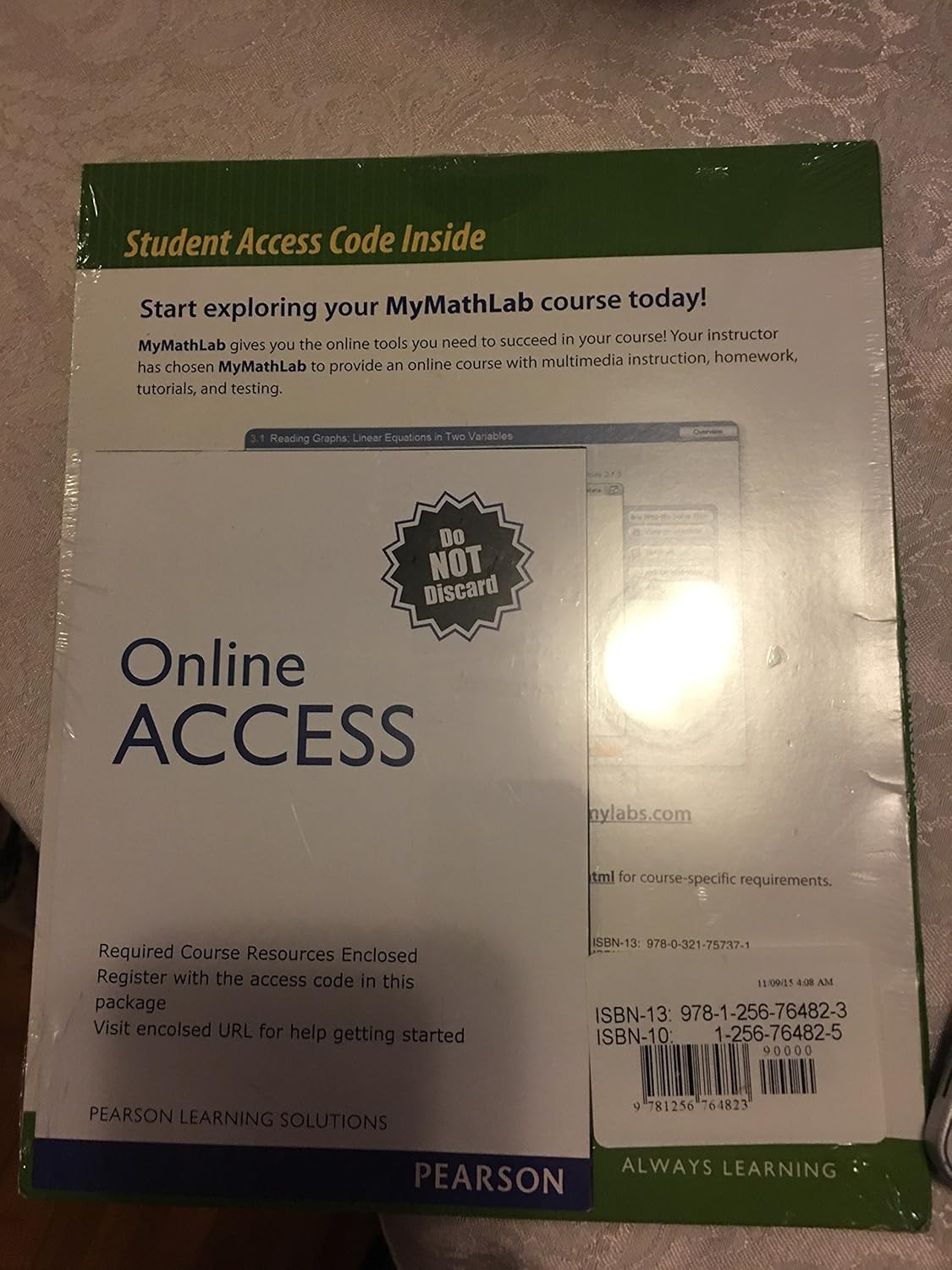MyMathLab Student Access Code - Unopened/Never Used: Pearson ...