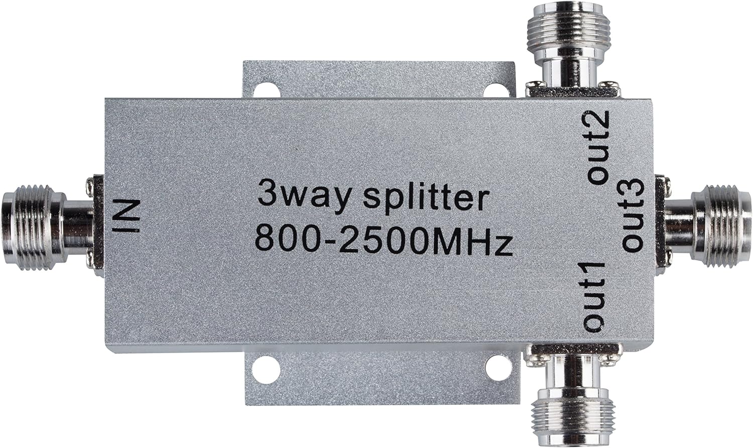 Lysignal Power Splitter 800-2500MHz Signal Divider with N Female ...