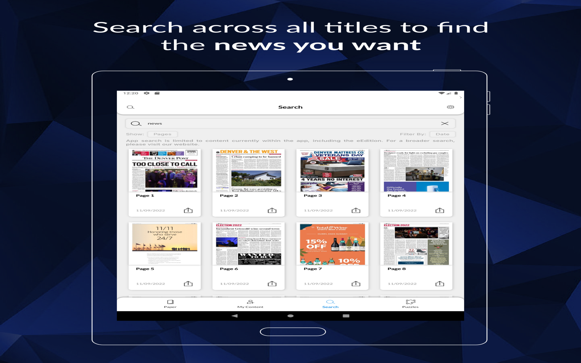 Denver Post e-edition - App on Amazon Appstore