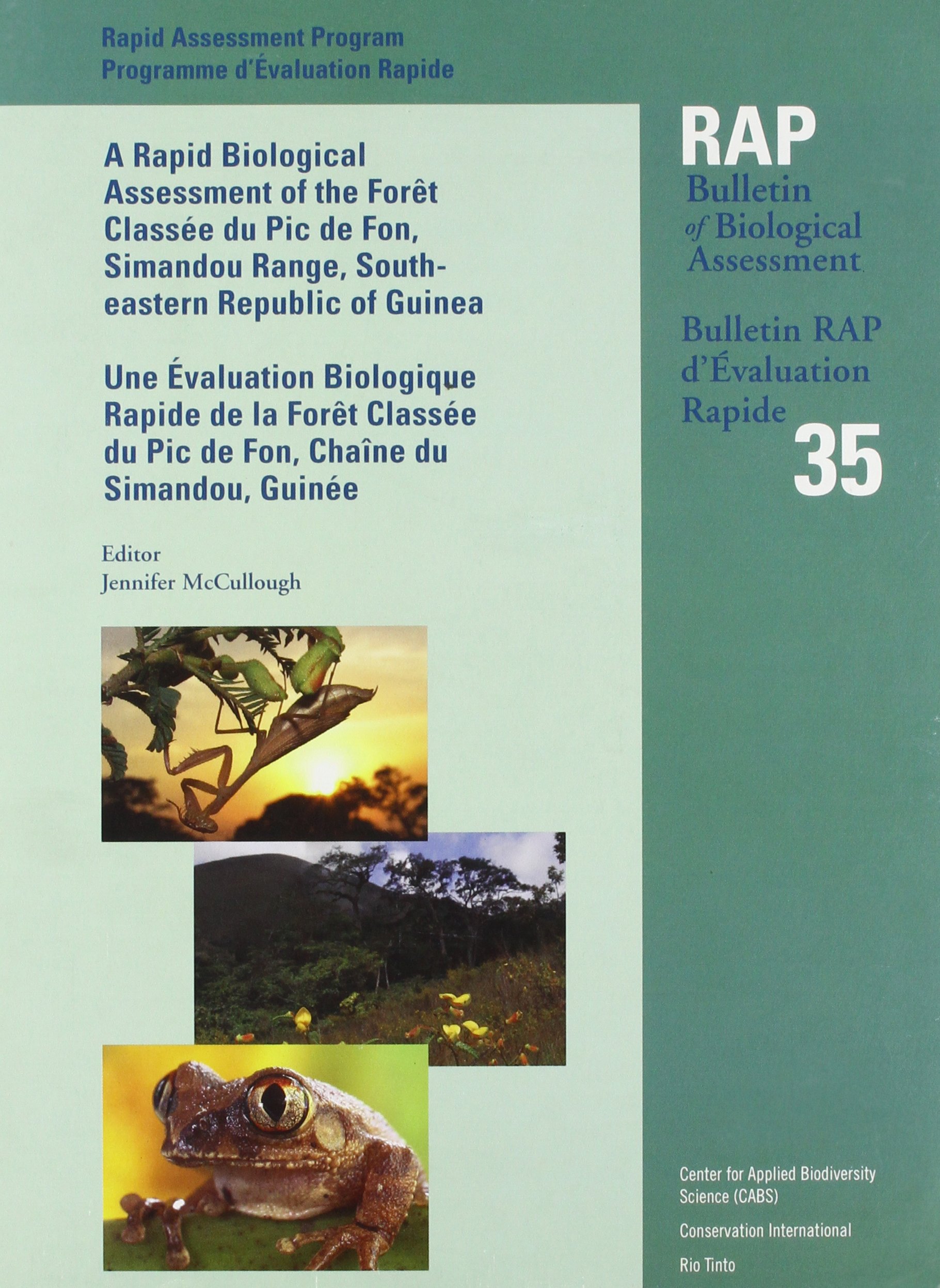 Buy A Biological Assessment of the Terrestrial Ecosystems of the Forêt ...