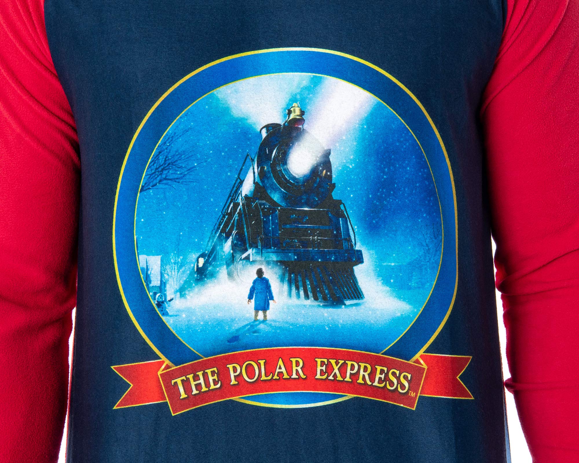 Snapklik.com : INTIMO The Polar Express Train Mens Raglan Shirt And ...
