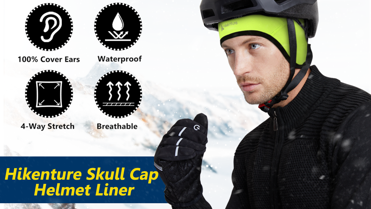 Thermal Helmet Liner Yaoyar Winter Hats Thermal Skull Cap For Men Women ...