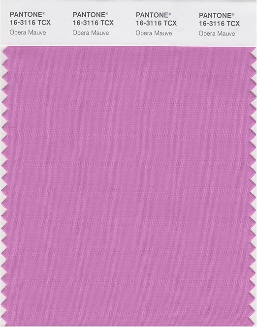 Pantone Smart Farbe Swatch Karte Opera Mauve : Amazon.de: Baumarkt
