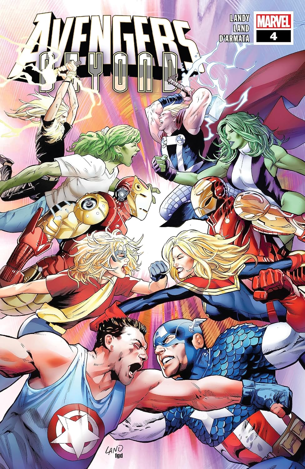 Avengers: Beyond (2023) #4 (of 5) eBook : Landy, Derek, Land, Greg ...