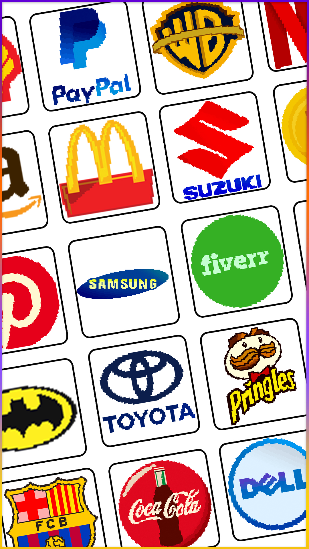 Logo Pixel Art Color By Number - App on Amazon Appstore
