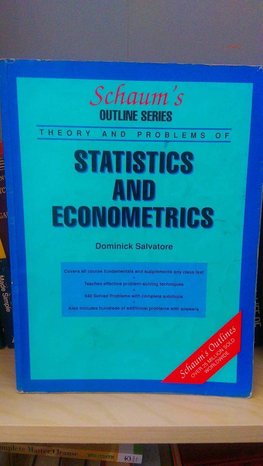 Schaum's Outline of Statistics and Econometrics (Schaum's): Dominick ...