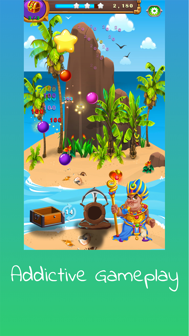Bubble Island Game Play