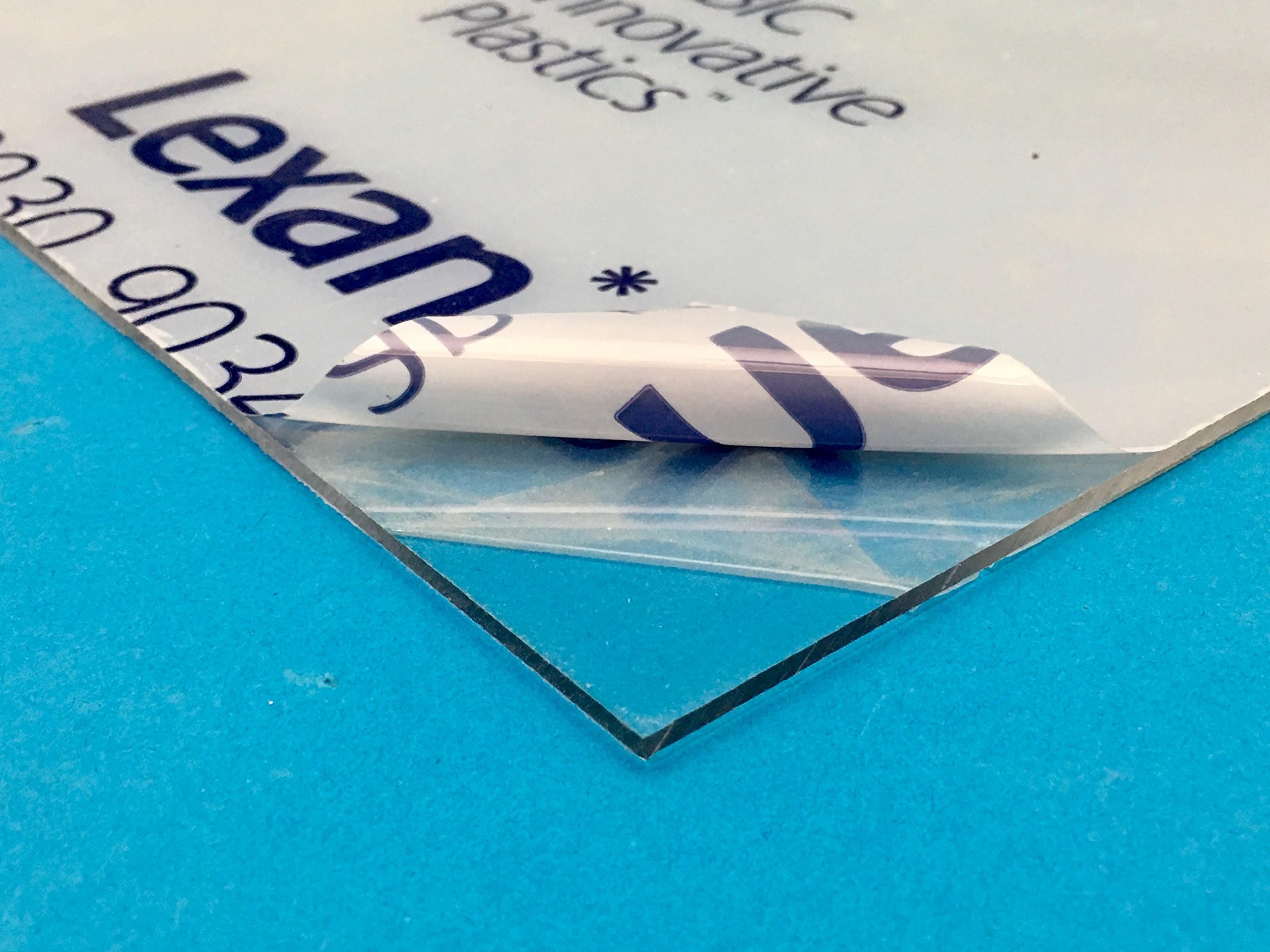 Amazon.com: Clear Polycarbonate Lexan Sheet - 1/4" (24" x 36 ...