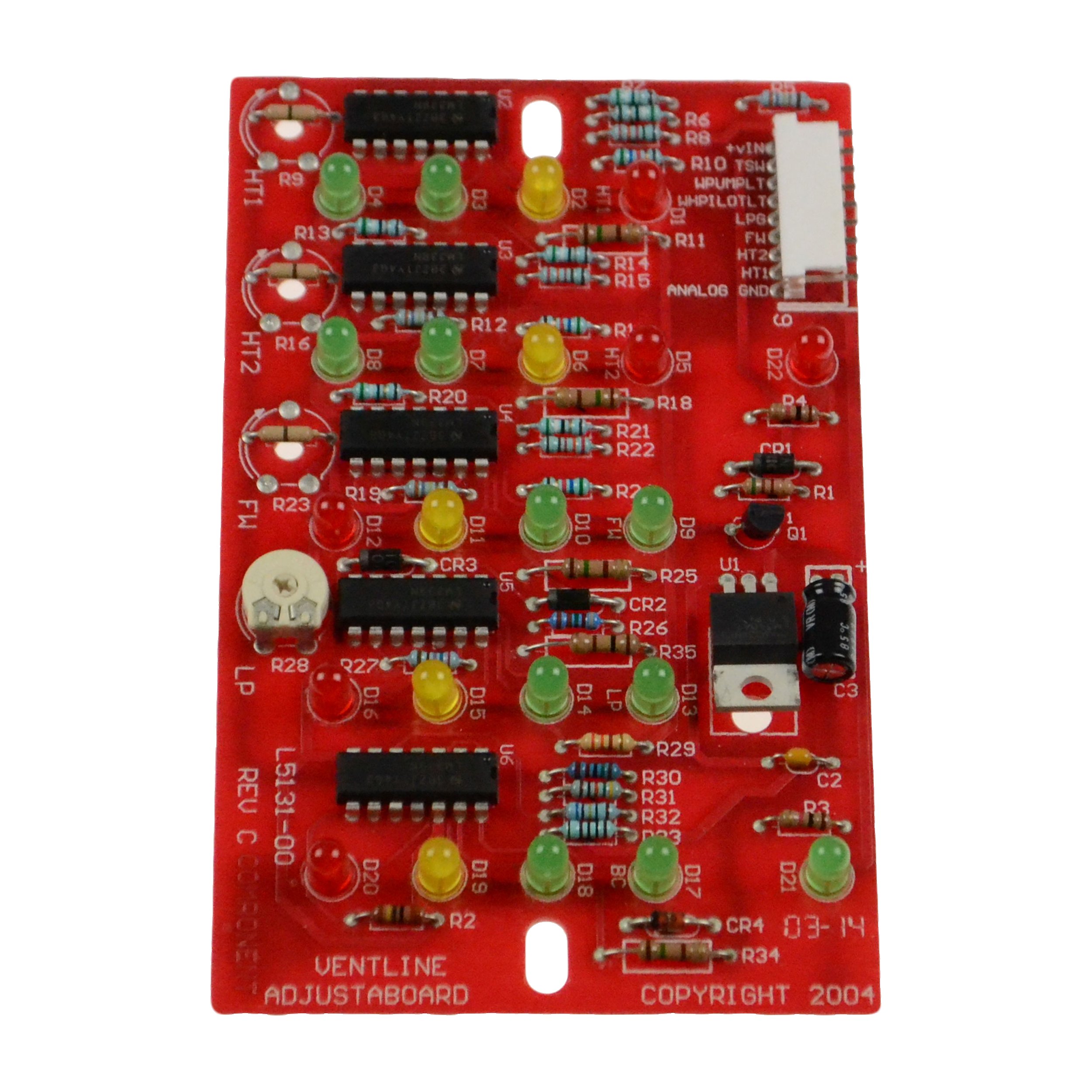 Buy Ventline L5131-02 PC Board for Monitor Panel - Red Online at ...