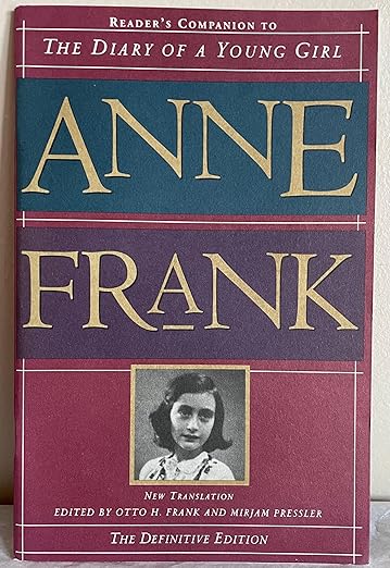 Reader's Companion To Anne Frank: The Diary of a Young Girl, the ...