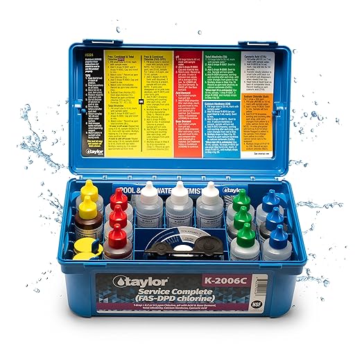 Taylor Service Complete Pool Water Test Kit K-2006C : Amazon.ca: Patio ...