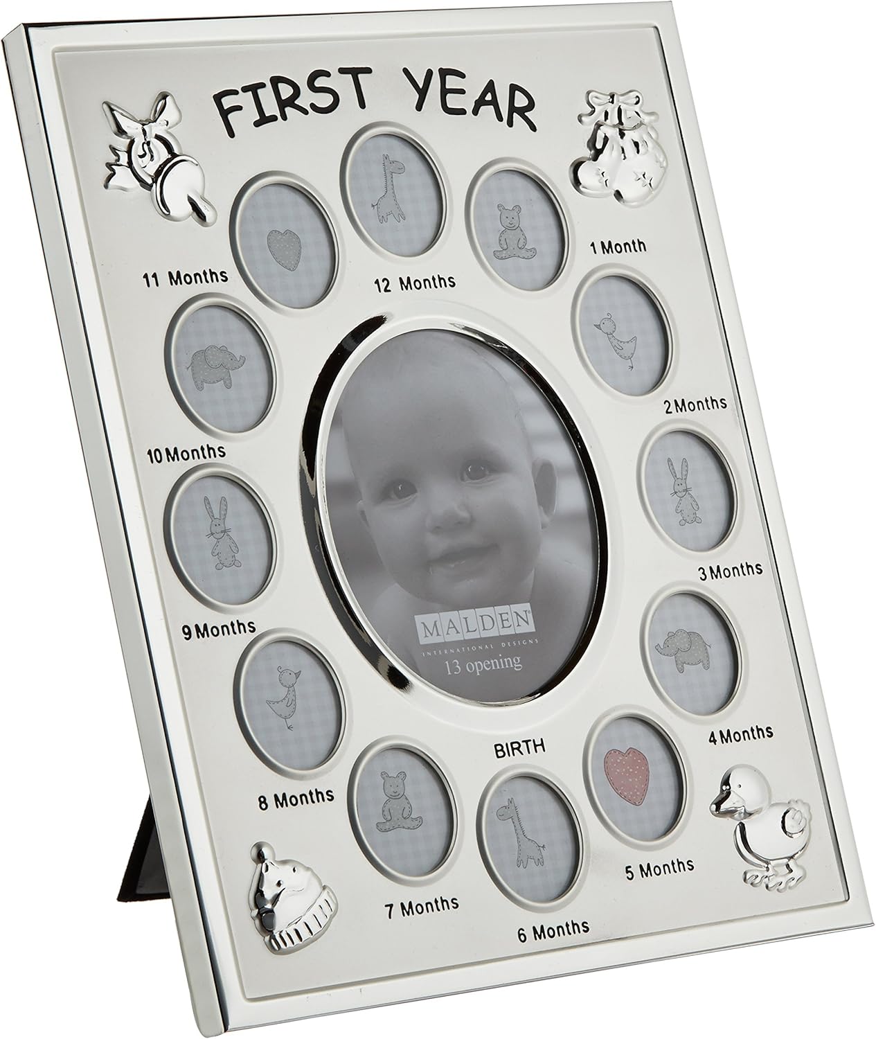 Amazon.com - Malden International Designs Baby's First Year Collage ...