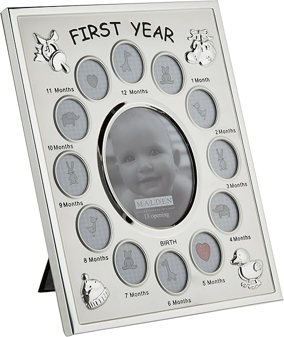 Amazon.com - Malden International Designs Baby's First Year Collage ...