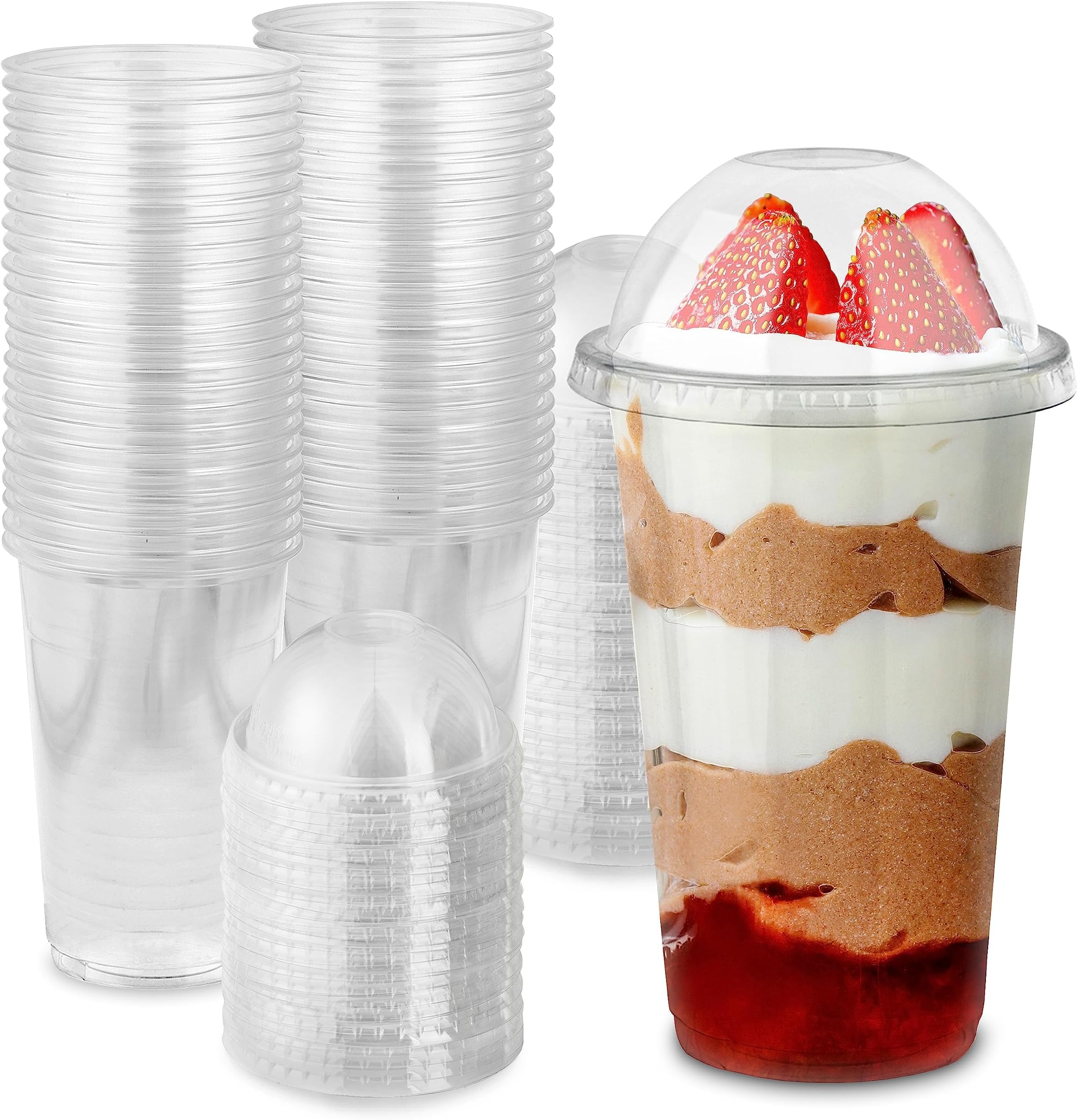 Amazon.com: Ninja Single Serve Cups with Lids, Clear, 16-Ounce : Home ...