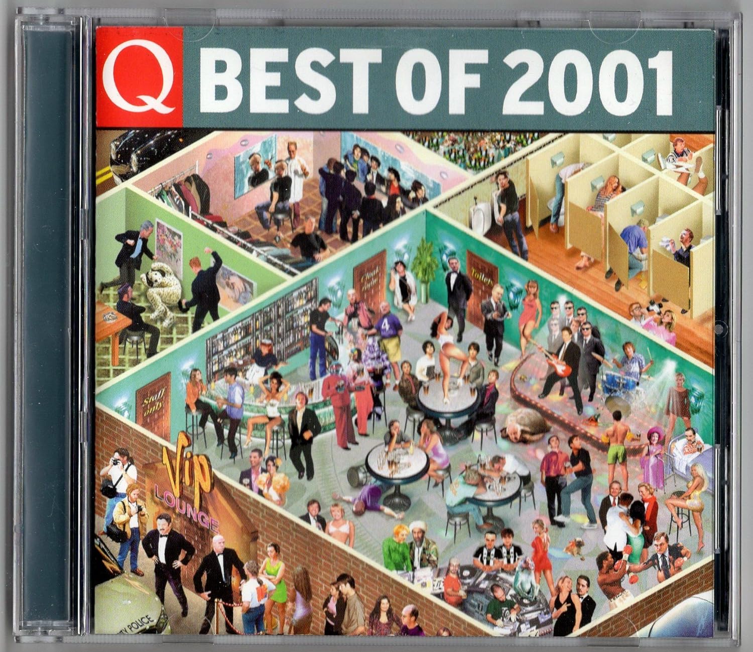 Q Magazine CD 2001 - The Best Of 2001 - Strokes, Daft Punk, Elbow, Mue ...