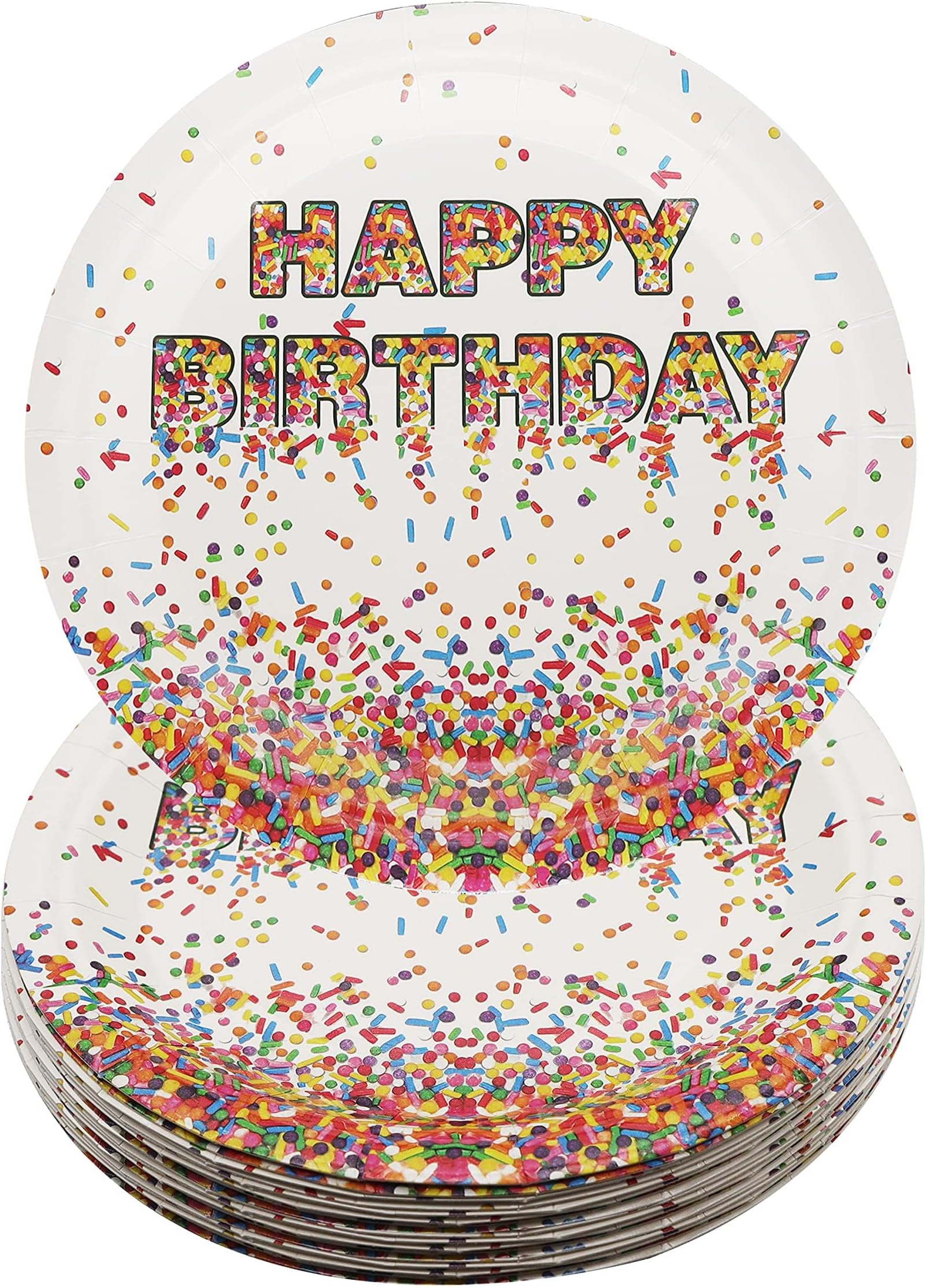 Amazon.com: AFZMON Paw Print Party Plates Patrol Birthday Decorations ...