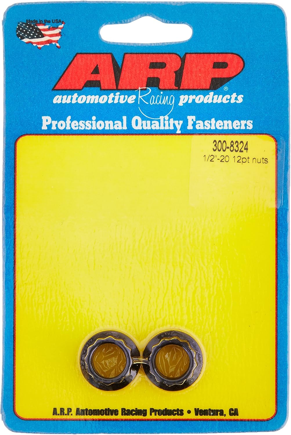 Amazon.com: ARP 3008324 Stainless Steel 12-Point Nuts, Package Of 2 ...