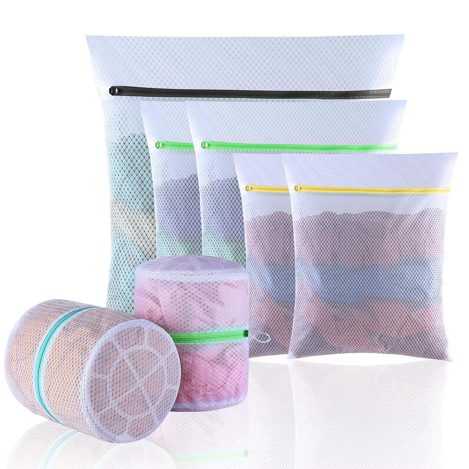 GOGOODA Mesh Laundry Bags, Delicates Washing Bags for Sweater Blouse ...