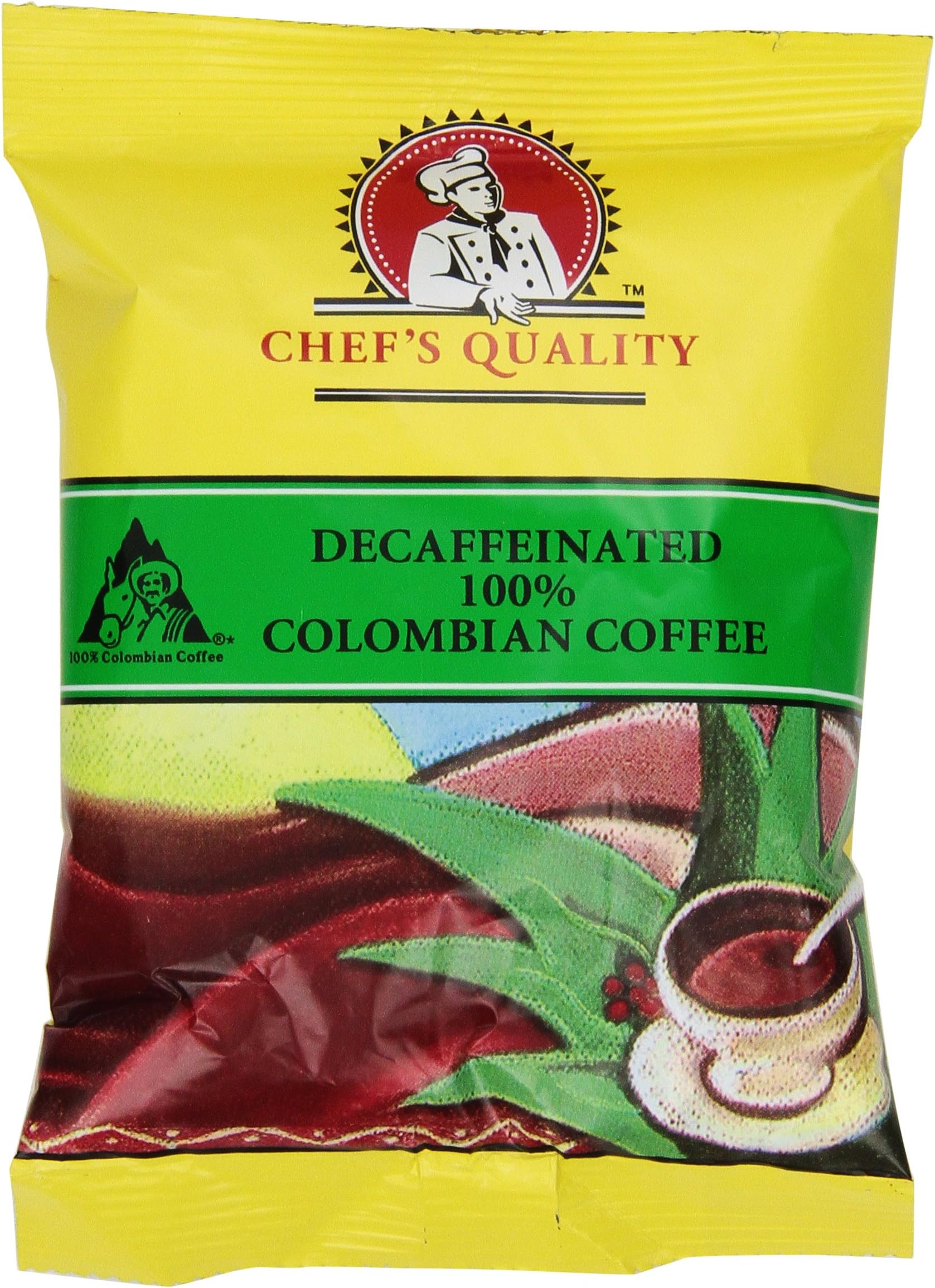 Amazon.com : Chefs Quality Colombian Coffee Ground, 1 pound, pack of 2 ...