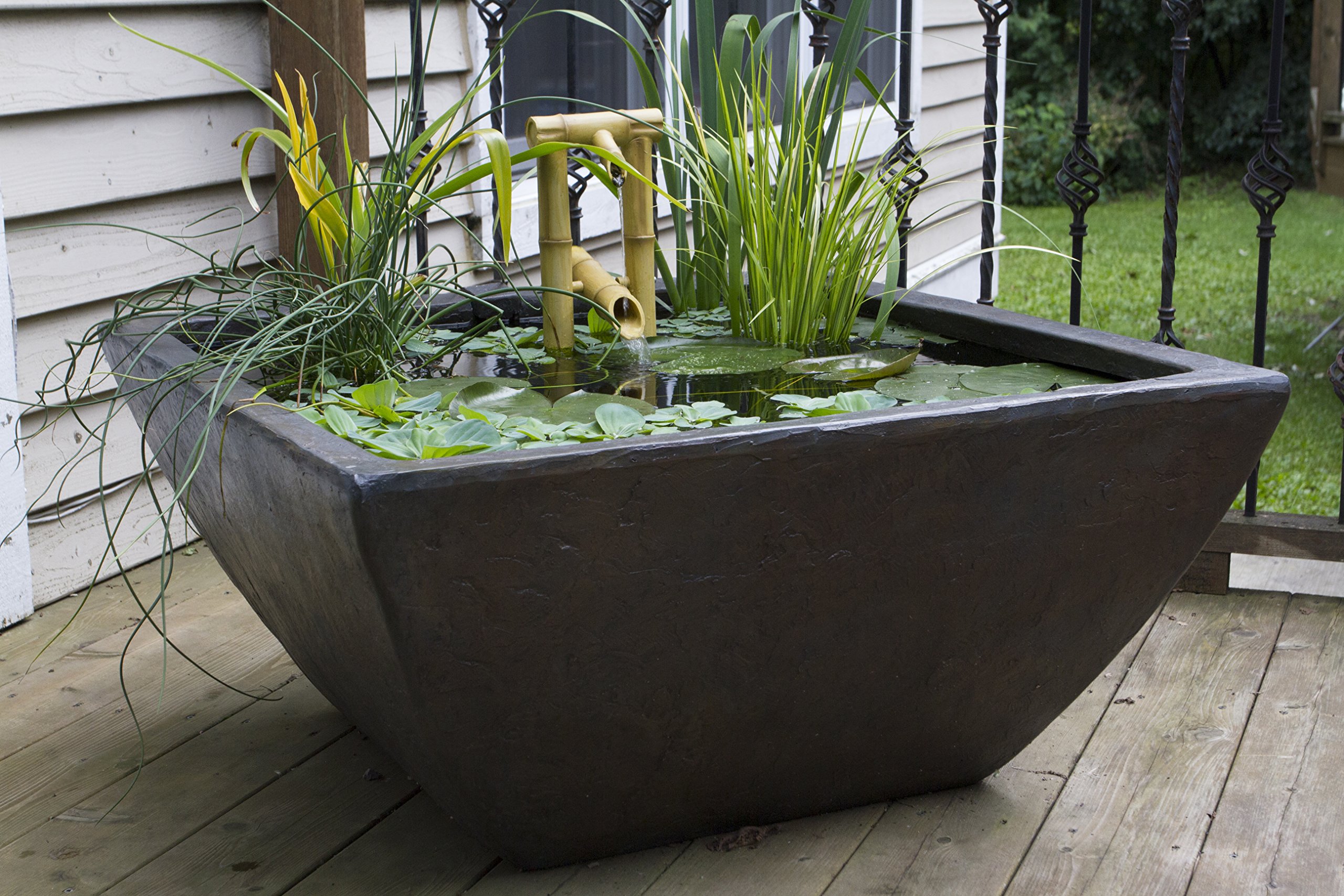 Water Garden Large Containers Vegetable Container Gardening