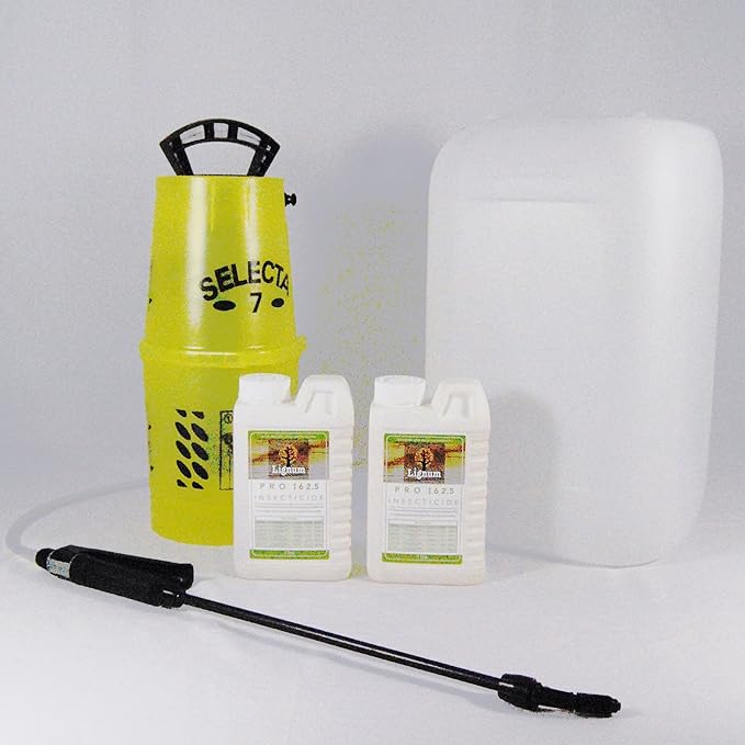 2 X 1L Lignum PRO I62.5 Concentrated Insecticide Woodworm Killer Timber ...