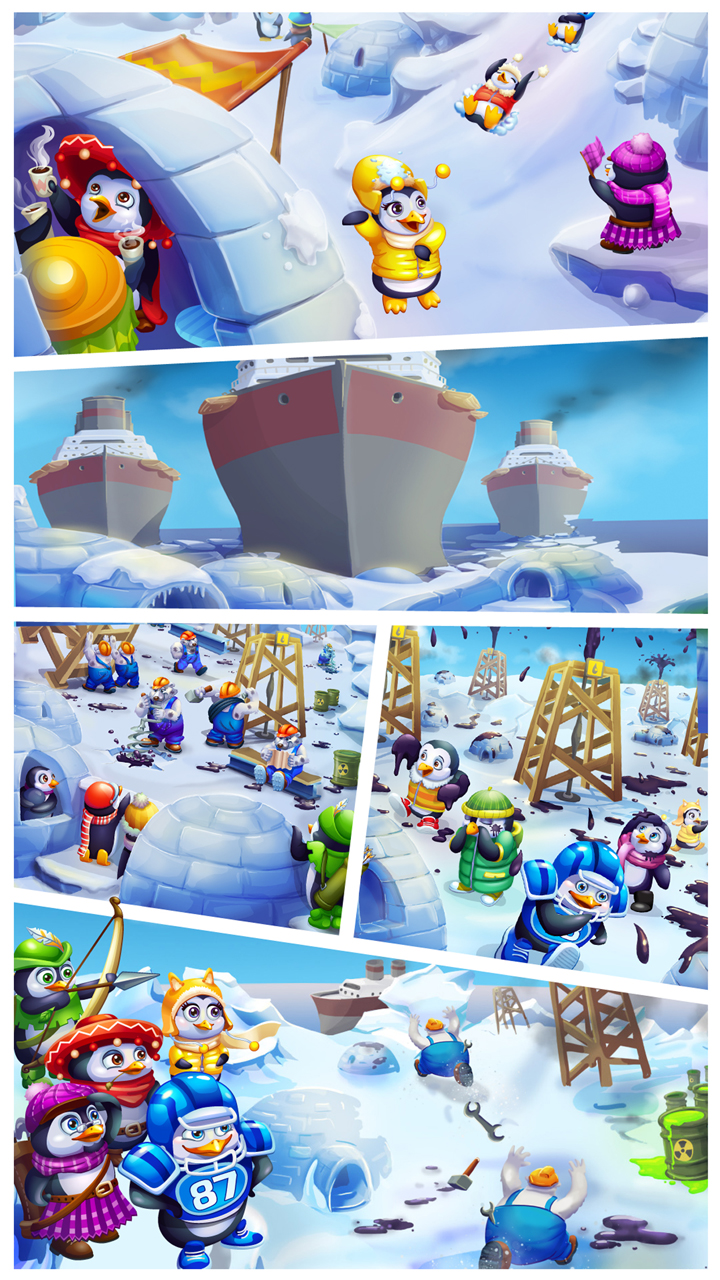Penguin Pals: Arctic Rescue - Application sur Amazon Appstore