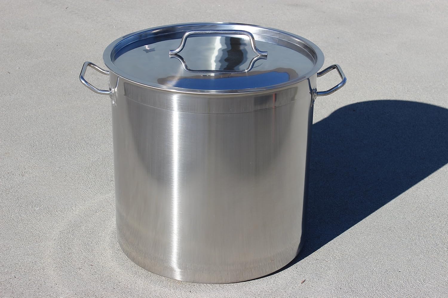 Amazon.com: Concord 180 Quart 18/10 Stainless Steel Stock Pot Cookware ...