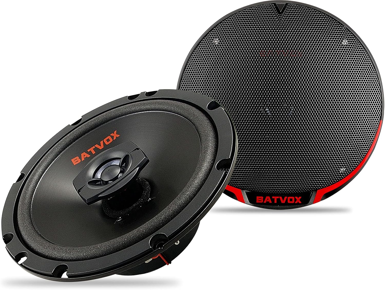 Amazon.com: BATVOX CS651 140 Watts 6.5 Inch 2 Ways 4 Ohm Impedance and ...