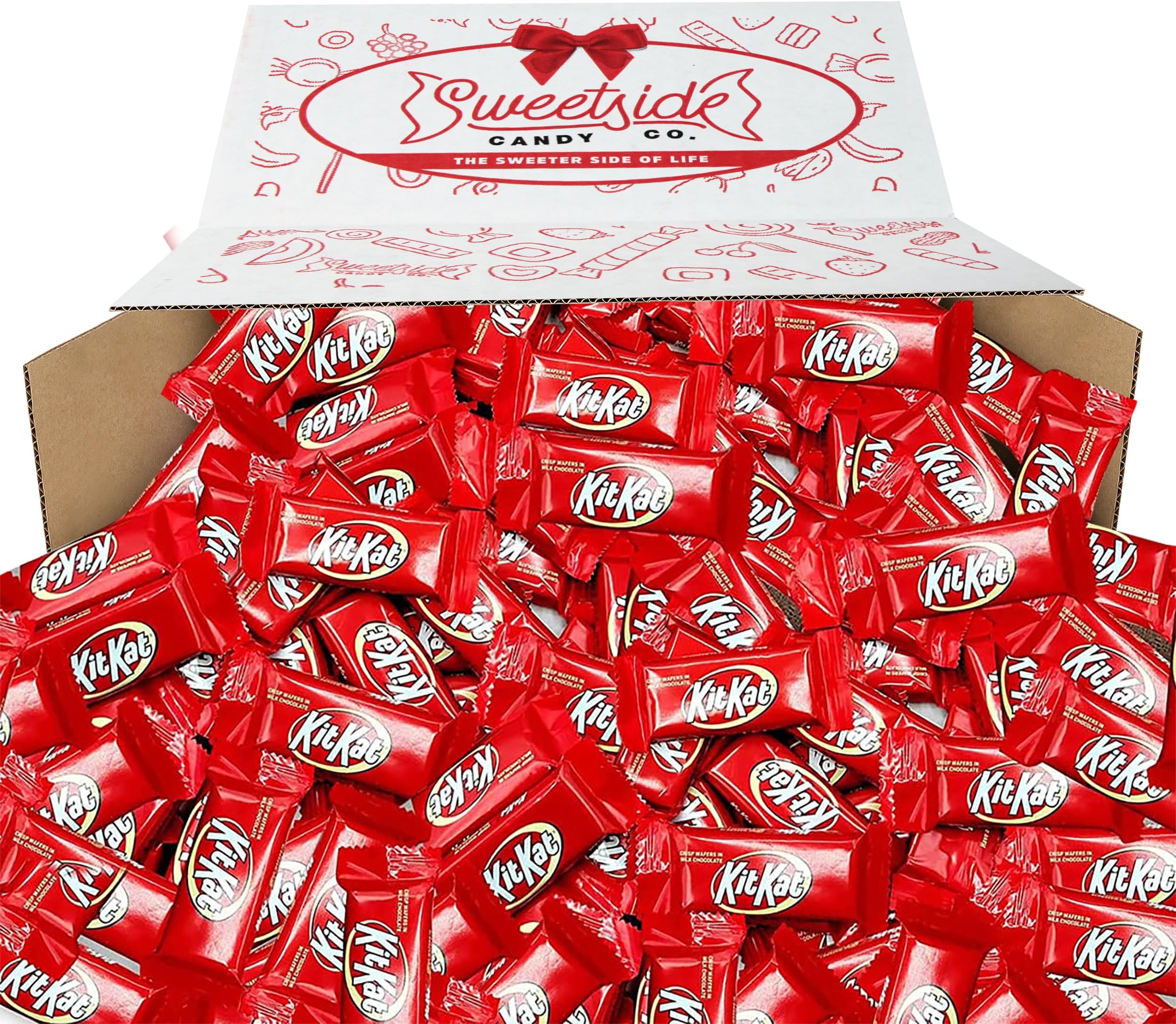 Amazon.com: Chocolate Bars KitKat – 5lb Candy Pack – Delicious and ...