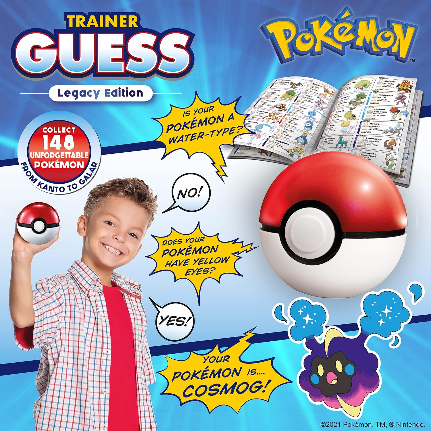 Pokèmon Trainer Guess Legacy Edition, Rojo – Yaxa Colombia
