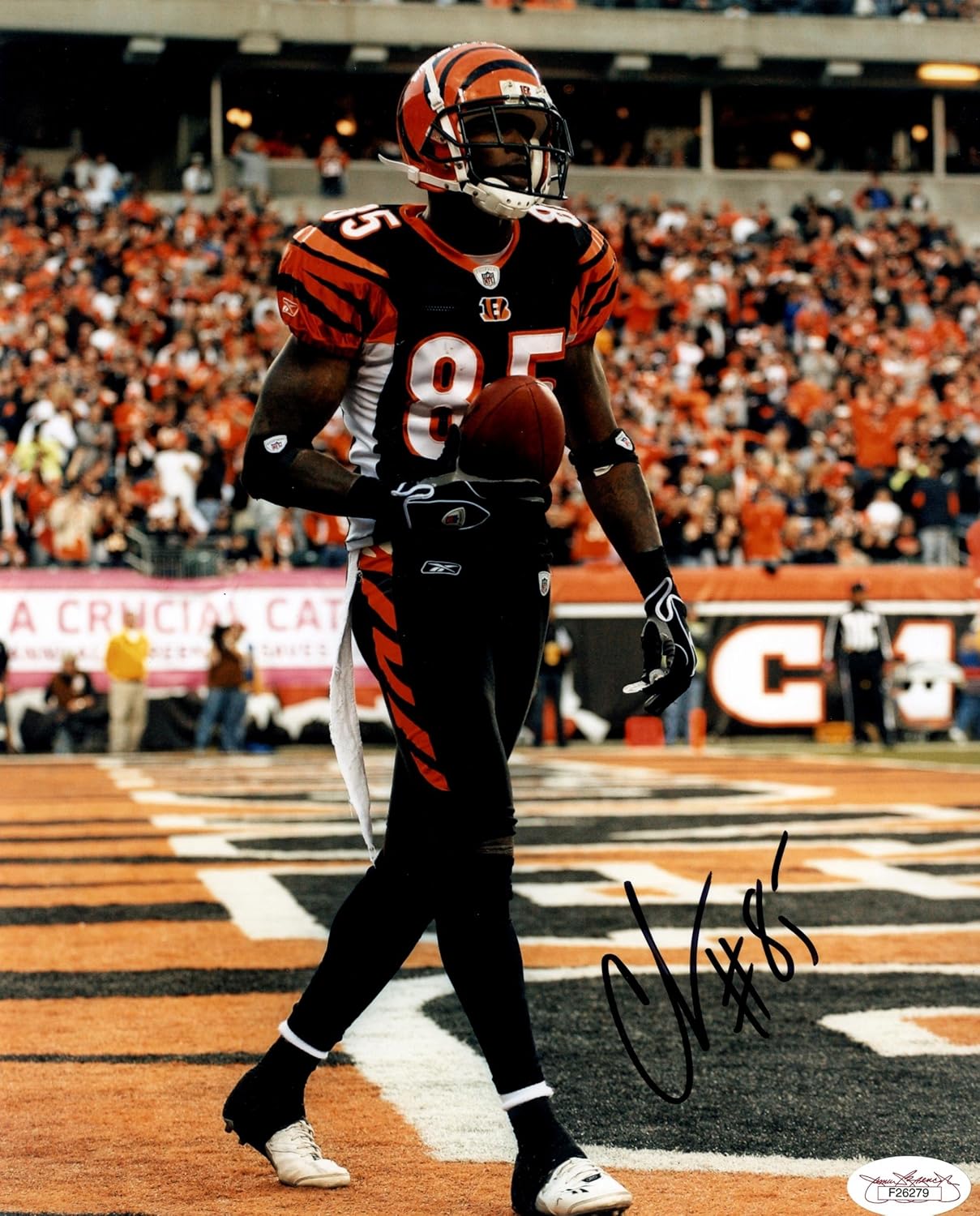 Chad Johnson Signed Photo 8x10 - JSA Certified - Autographed NFL Photos ...