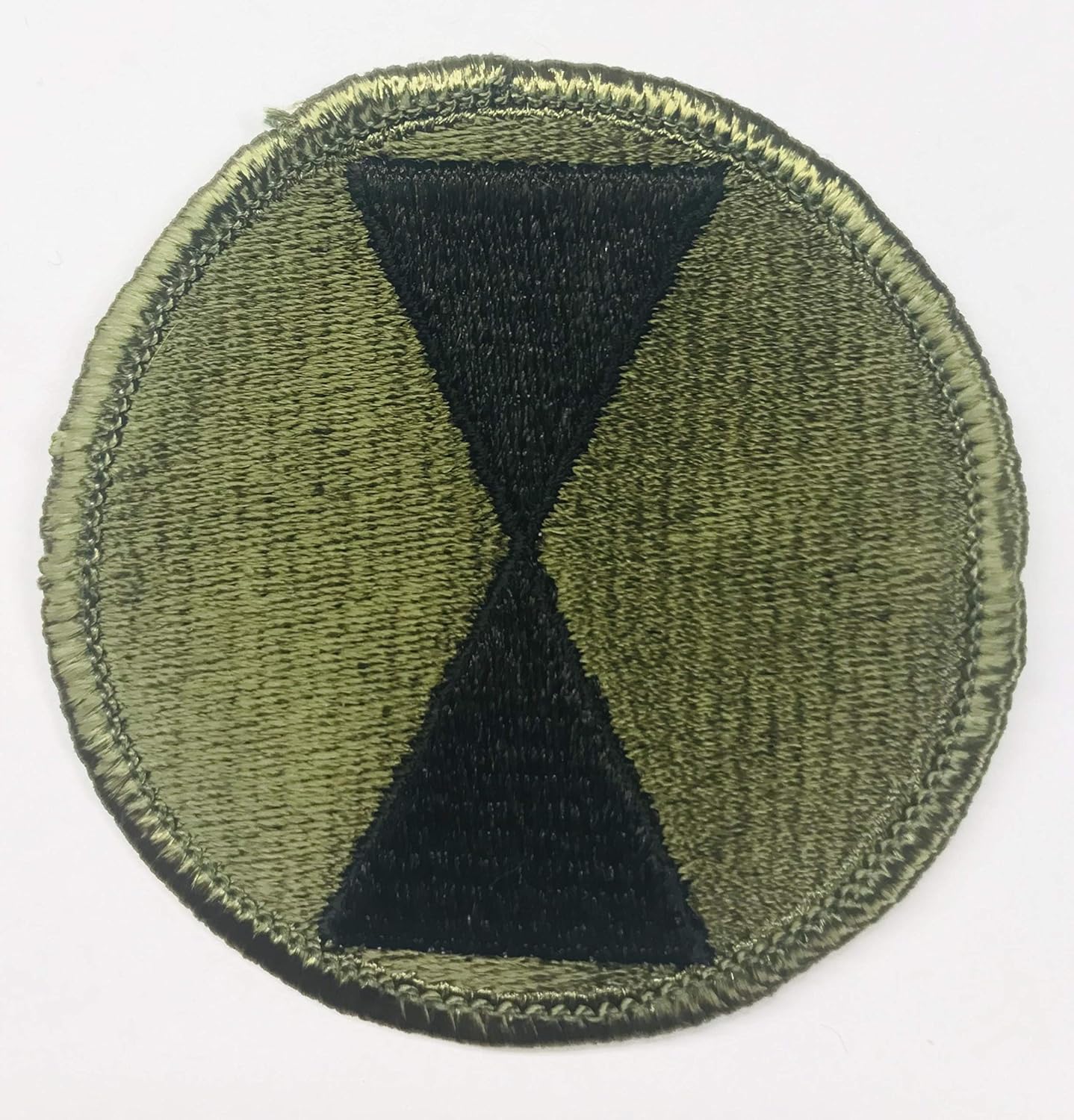 Amazon.com: Bayonet Design - 7th Infantry Division OD Shoulder Sleeve ...