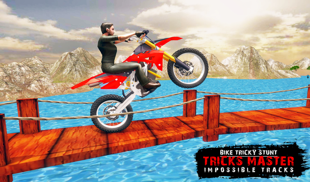 Fury Rider Road Trail Impossible Stunts - Bike Stunt Tricks Master ...
