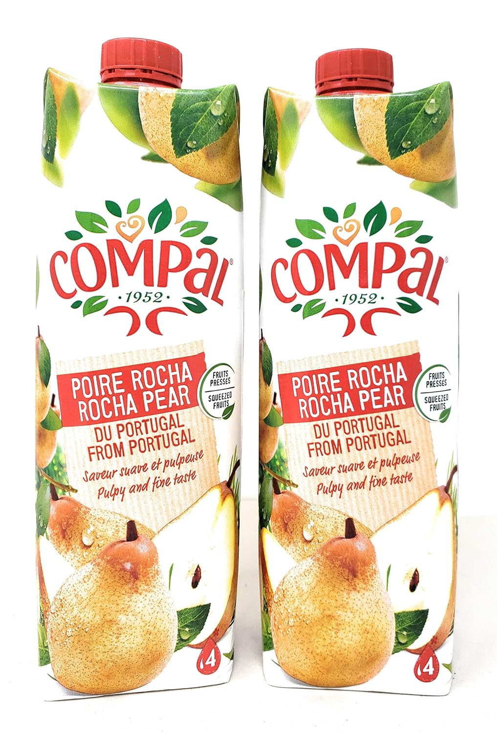 Amazon.com: Compal Pear Juice (2 Pack, Total of 2 Liters) : Grocery ...