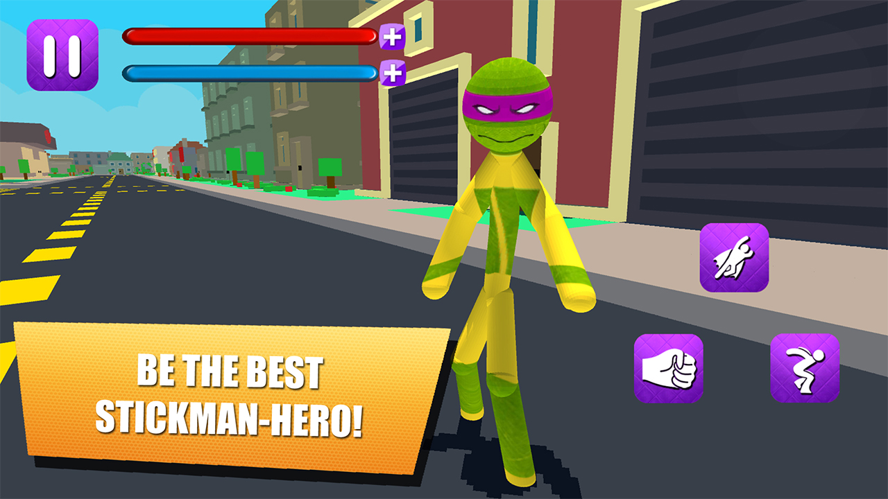 Stickman turtle warrior 3D - App on Amazon Appstore