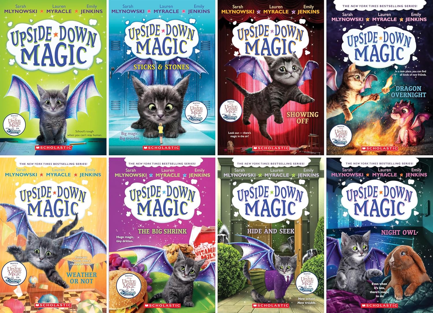 Amazon.com: Upside-Down Magic Series Set (Books 1-8): 9781338885781 ...