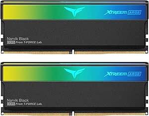 TEAMGROUP T-Force XTREEM ARGB DDR5 Ram 48GB (2x24GB) 7600MHz PC5-60800 CL36 M-DIE Desktop Memory ...