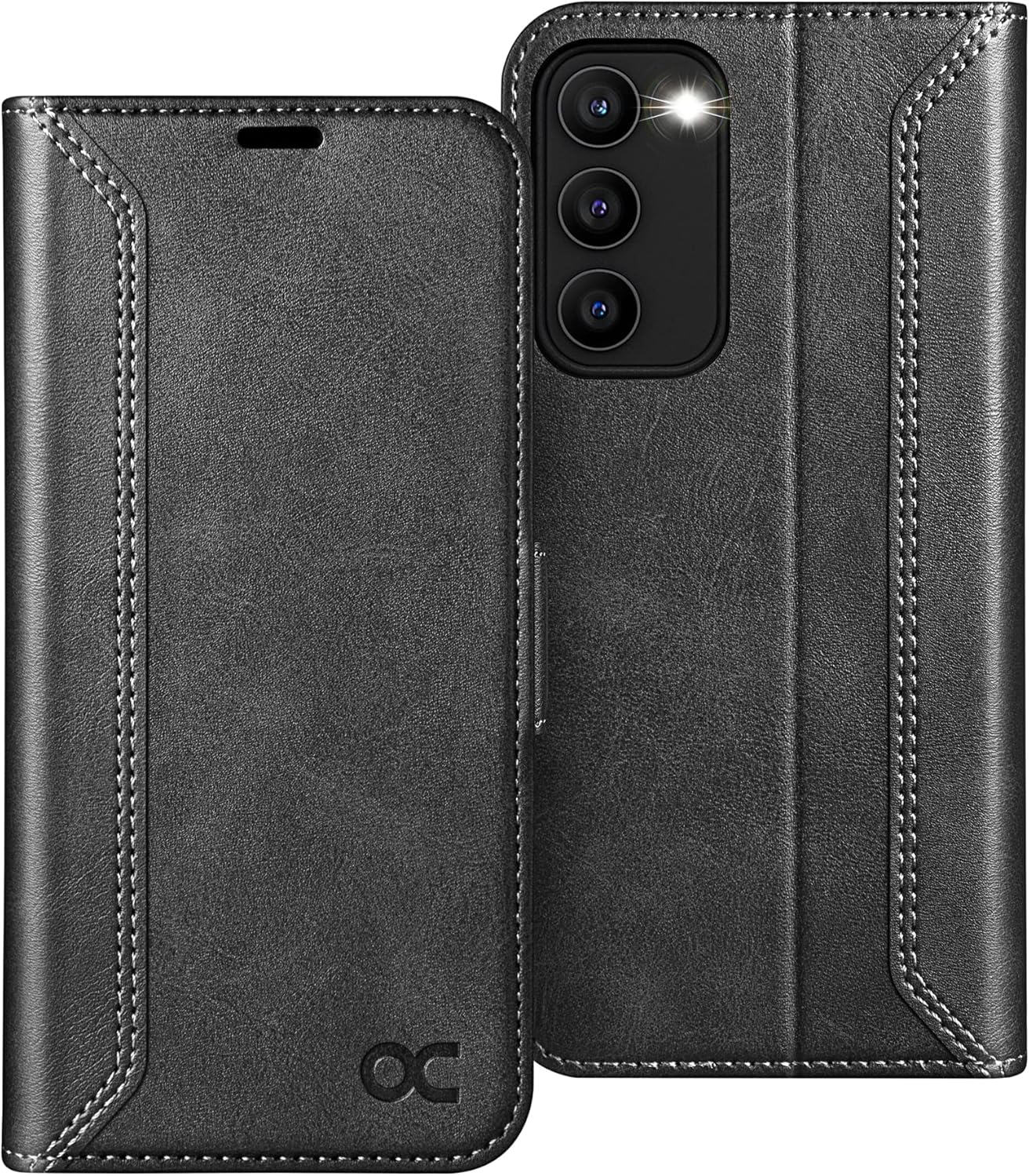 Amazon.com: OCASE Retro Series Compatible with Galaxy S23 5G Wallet ...