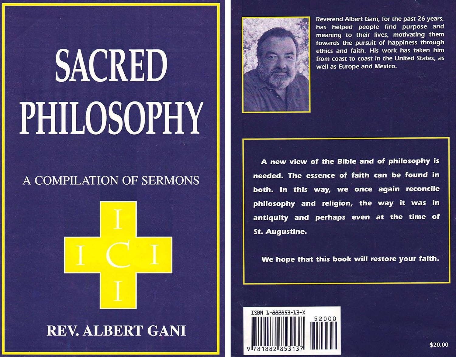 Sacred Philosophy : A Compilation of Sermons: Gani, Albert ...
